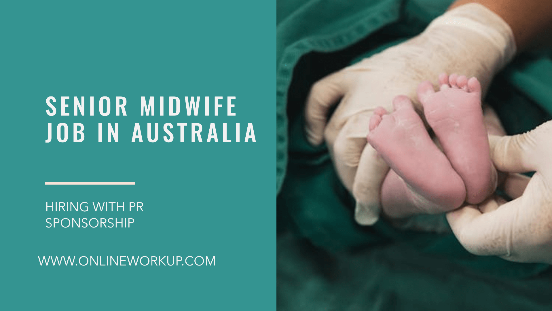Senior Midwife Opportunities in Australia with PR Sponsorship and ...