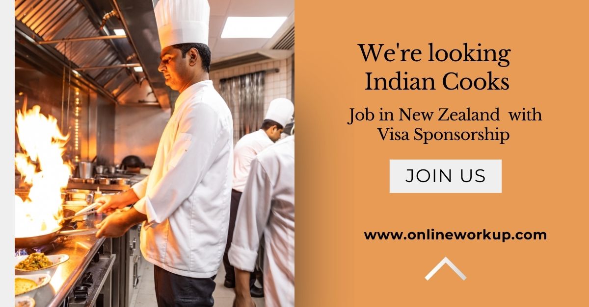 Visa Sponsorship Available For Indian Cooks in New Zealand
