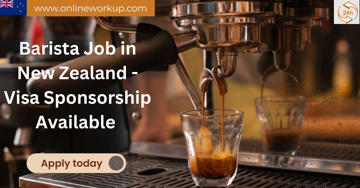 Barista Job in New Zealand - Visa Sponsorship Available
